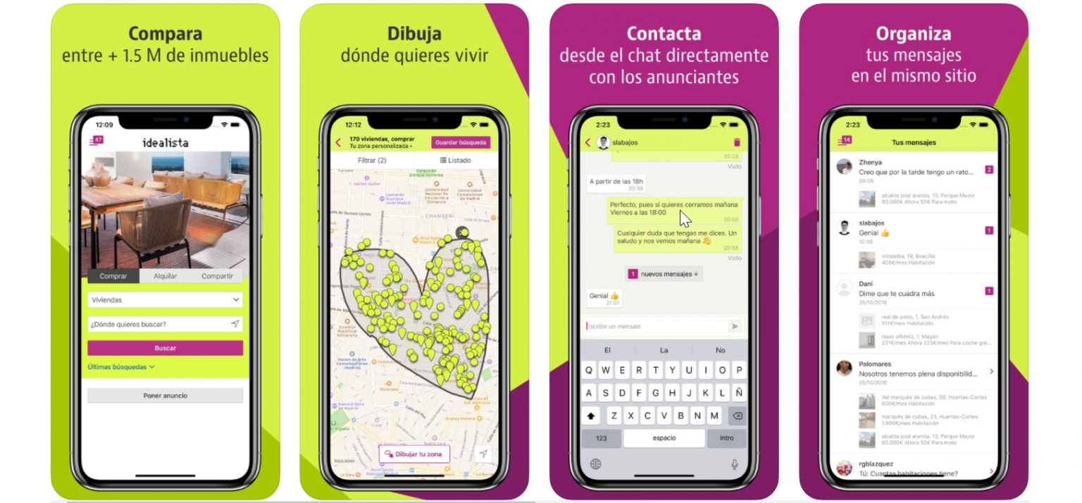 Mejores apps para encontrar piso desde tu móvil Android y iPhone