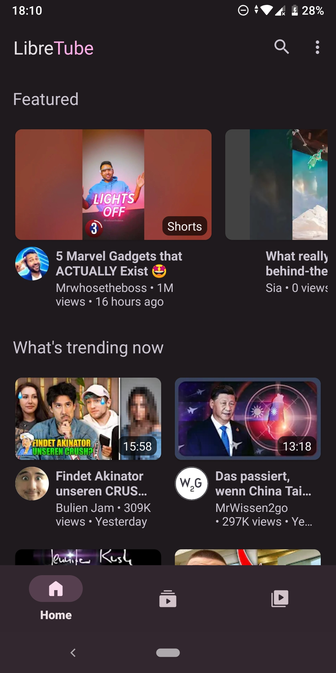Así es LibreTube, un YouTube con funciones premium y sin anuncios